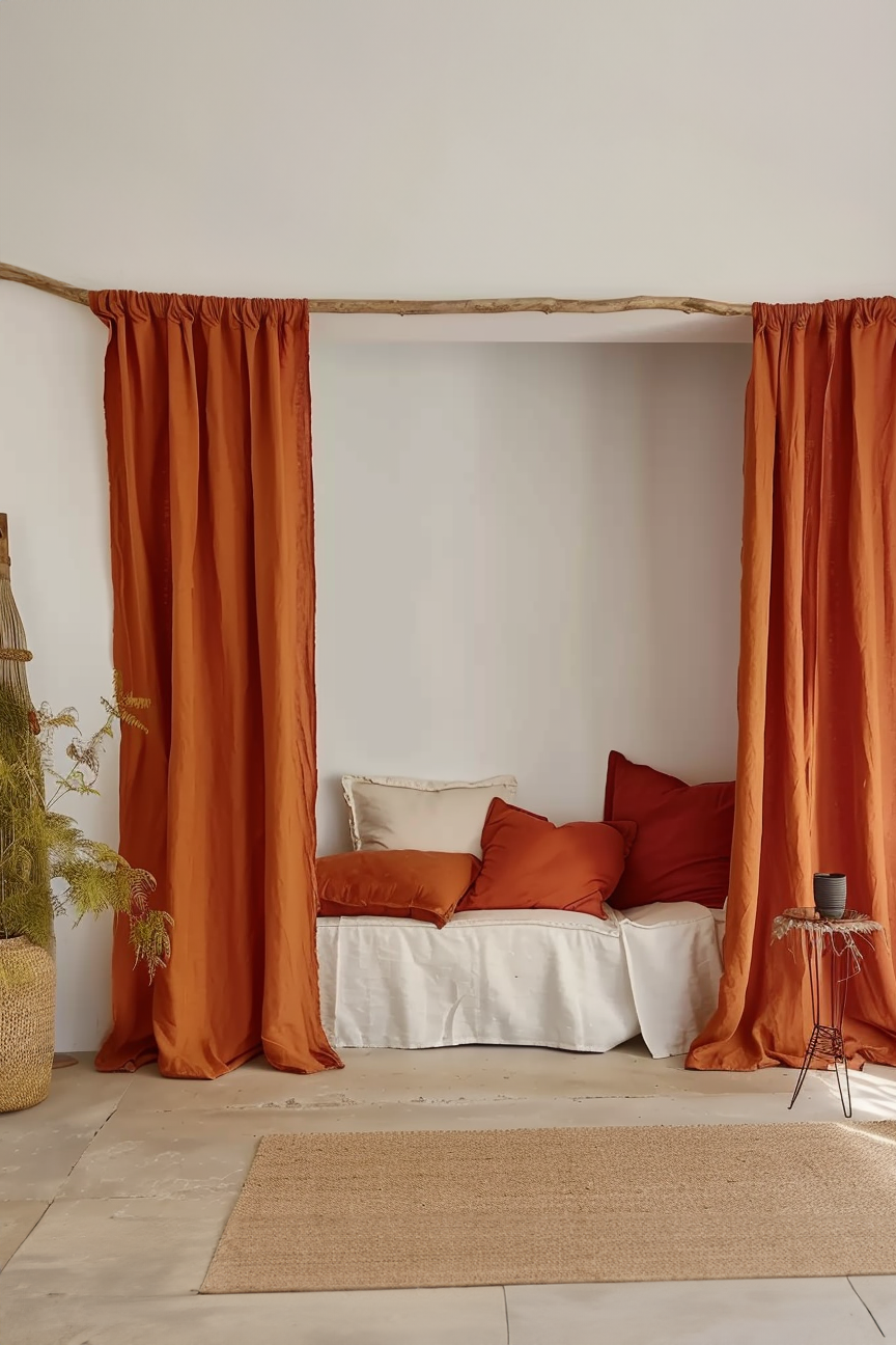 Terracotta curtains – True Things